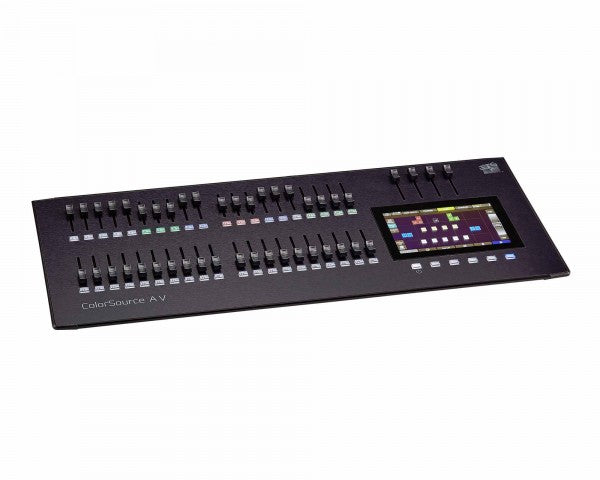 ColorSource 40AV Console - 80 Channels - 40 Faders Dual USB/DMX ...
